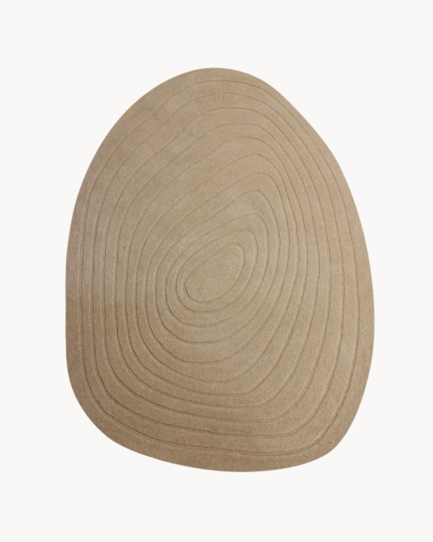 Tappeto ovale in lana Puddle naturale, Flair Rugs | Novaliving